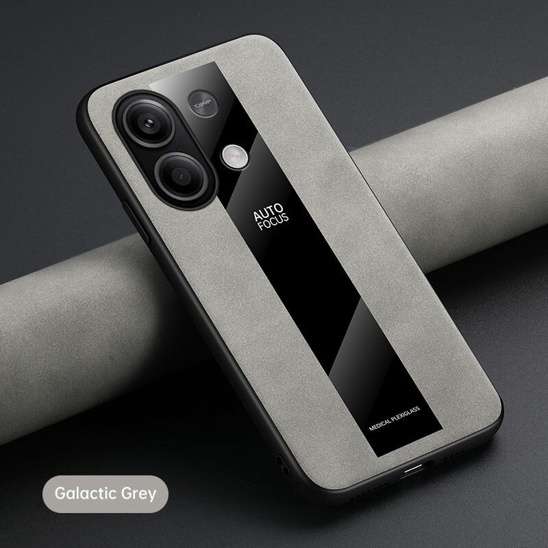 Чехол на Xiaomi Redmi Note 13 4G (Редми Нот 13 4G ) Роскошная кожа противоударный с защитой камеры