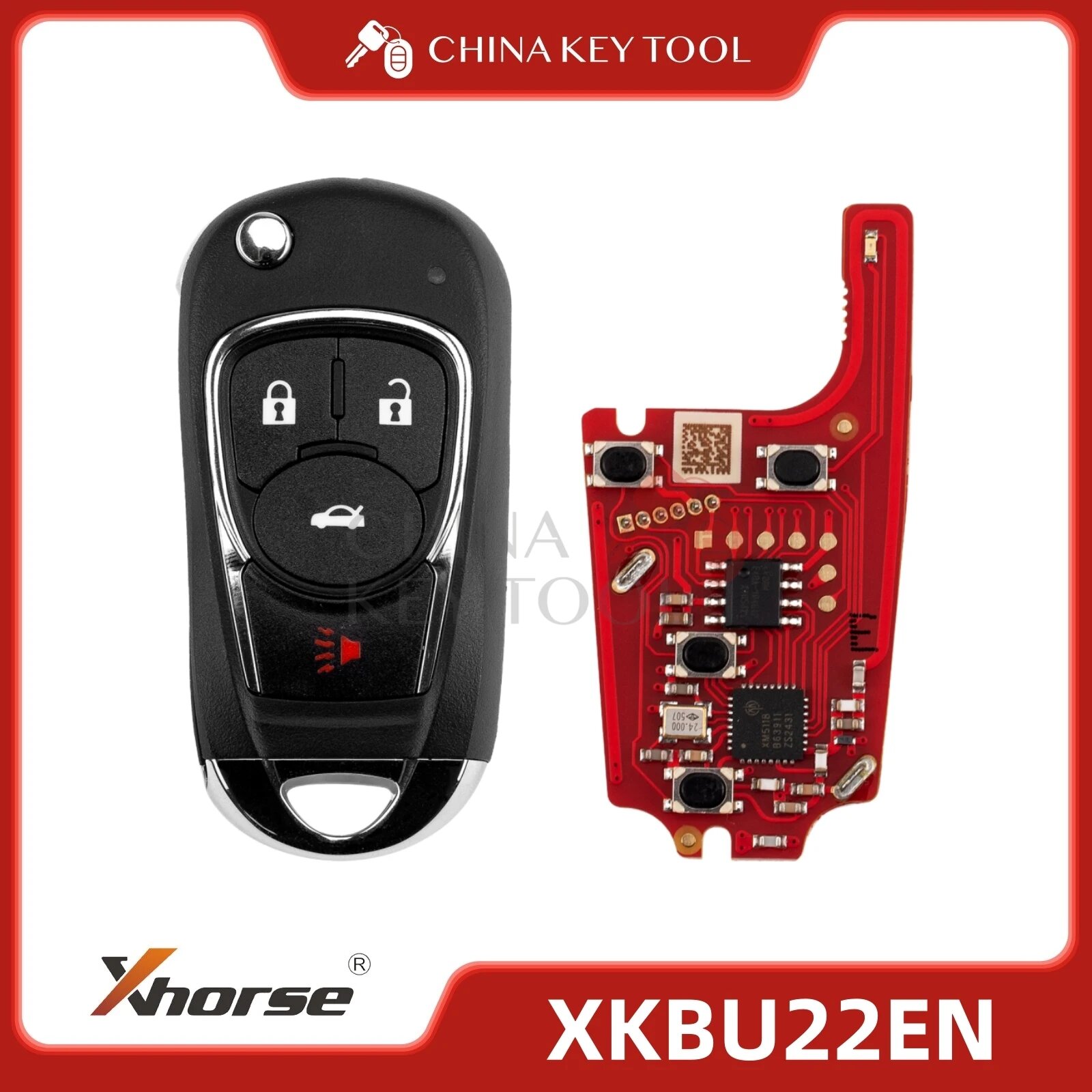 Xhorse XKBU22EN Дистанционный ключ 2-го поколения
