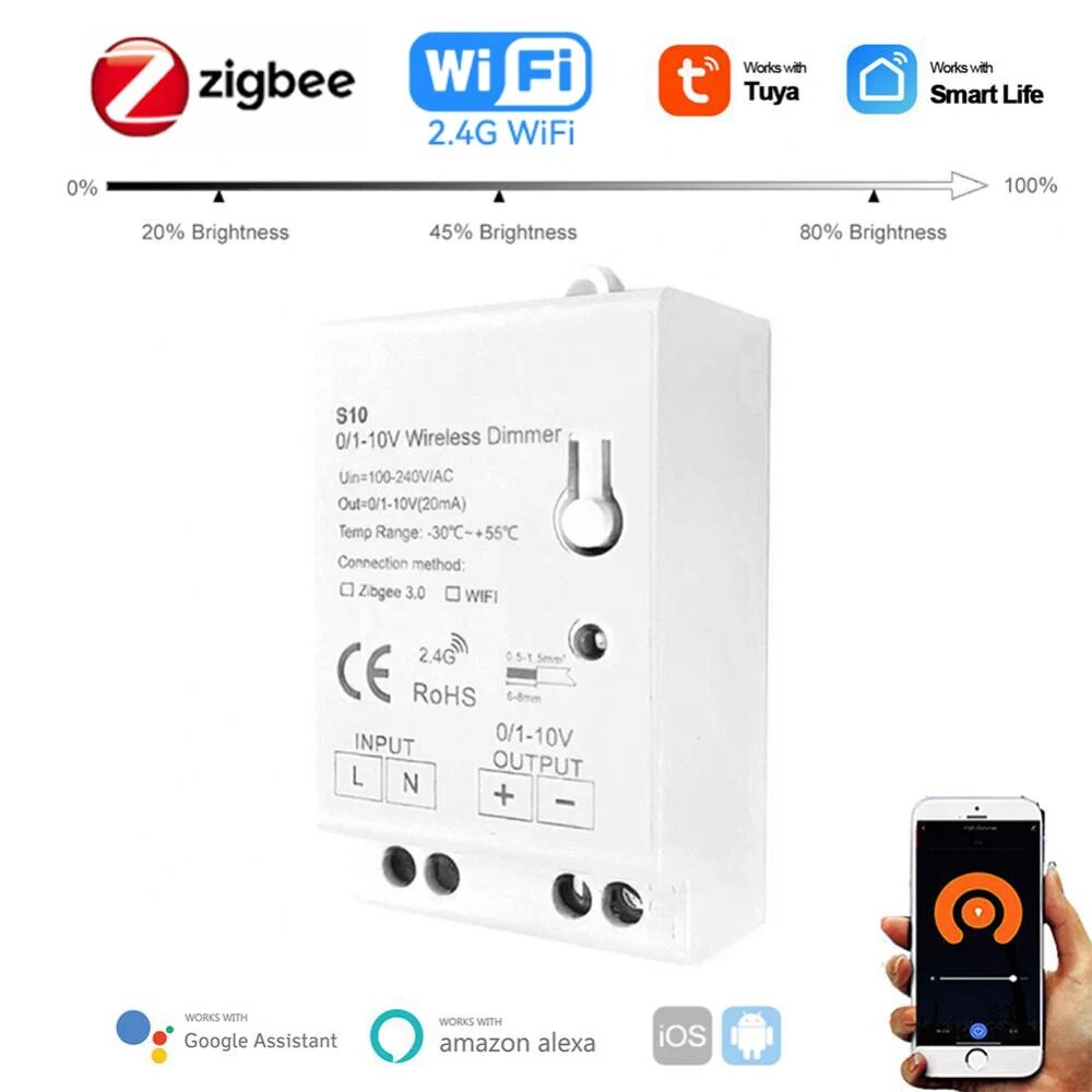 Умные диммеры SZKOSTON Smart Dimmers, Zigbee version