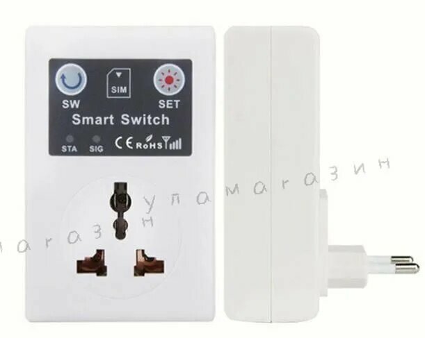 Розетка, Умная розетка GSM