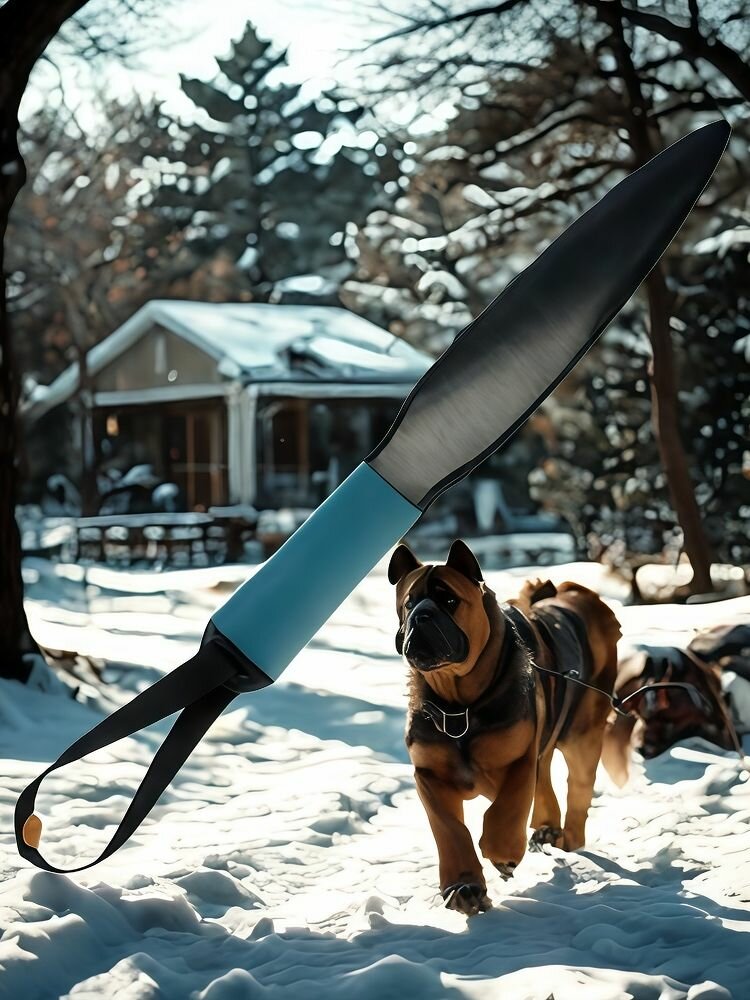 Стационарный антилай для собак