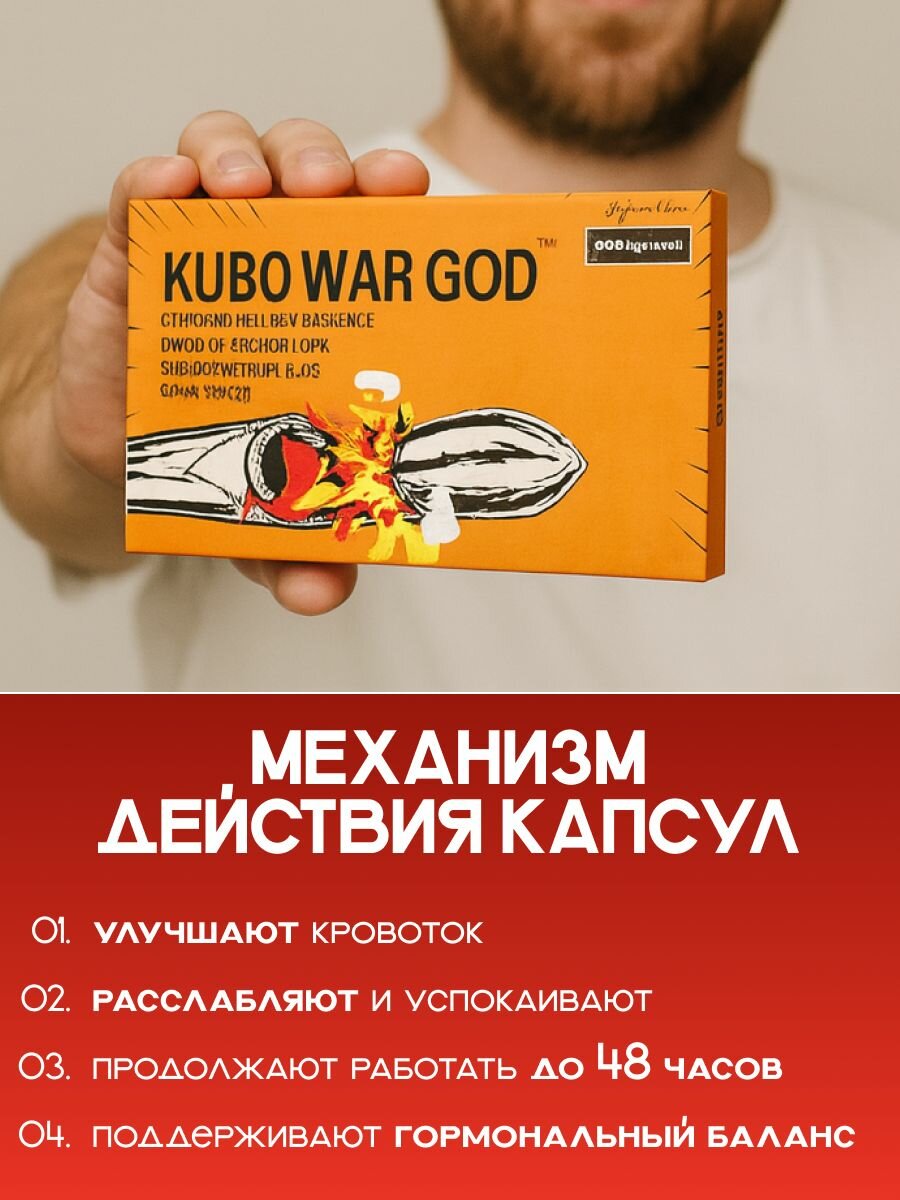 Виагра для мужчин быстродействующая, возбудитель для мужчин, "Wgod", 10 шт, виагра, товары для взрослых 18+