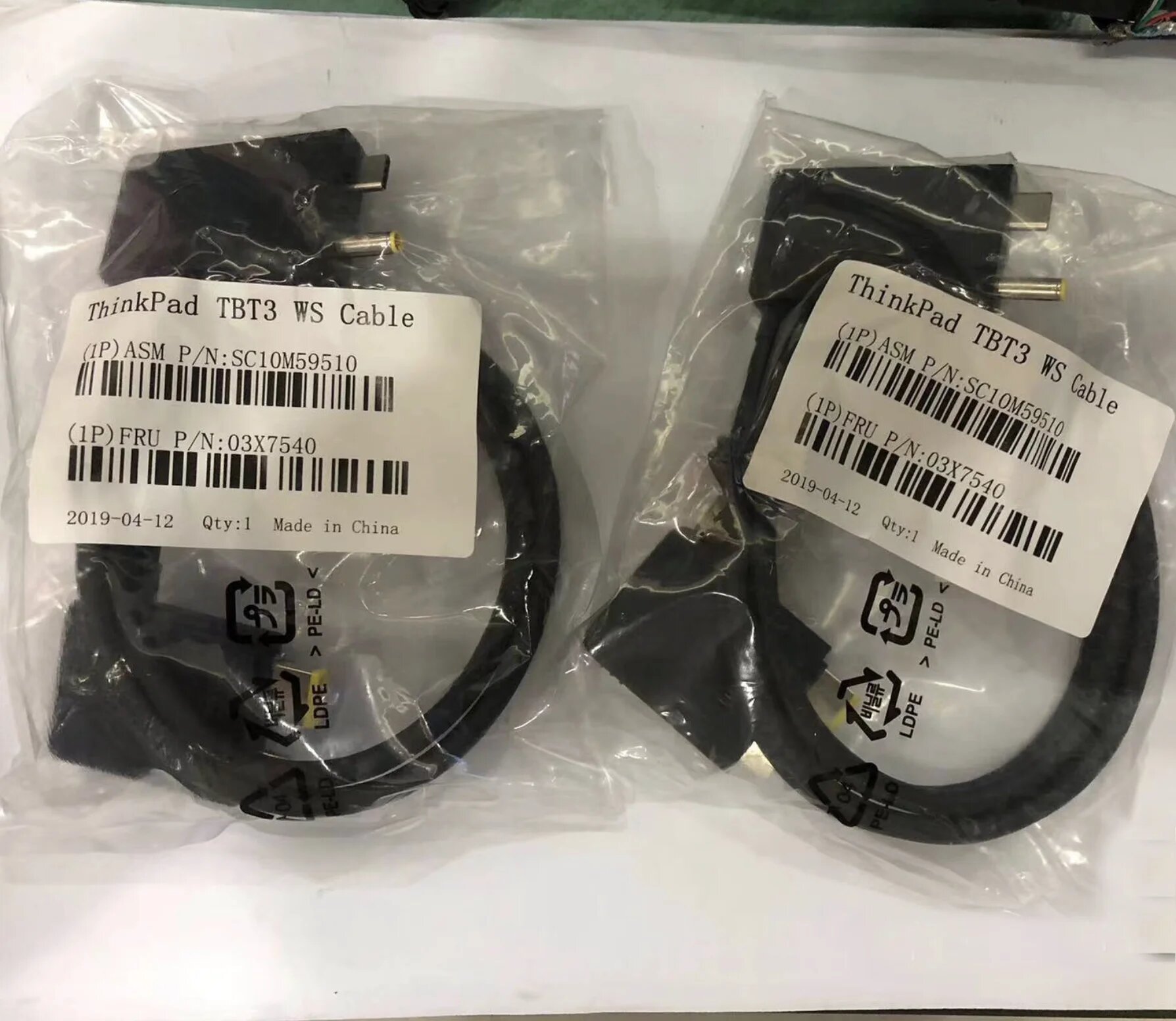 Kurt.lin Кабель для док-станции Lenovo ThinkPad Thunderbolt 3 Gen2