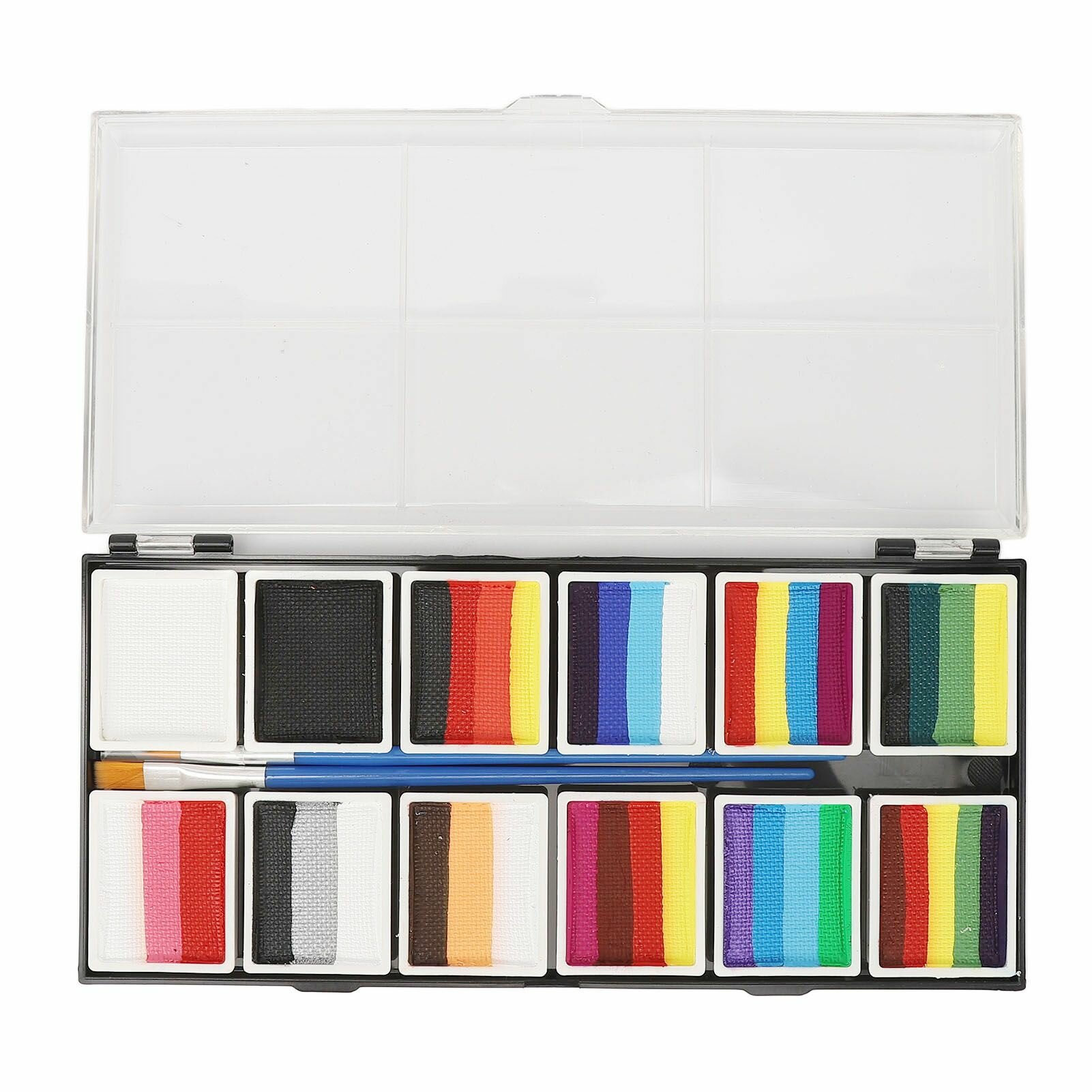 Палитра грима 12 радужных