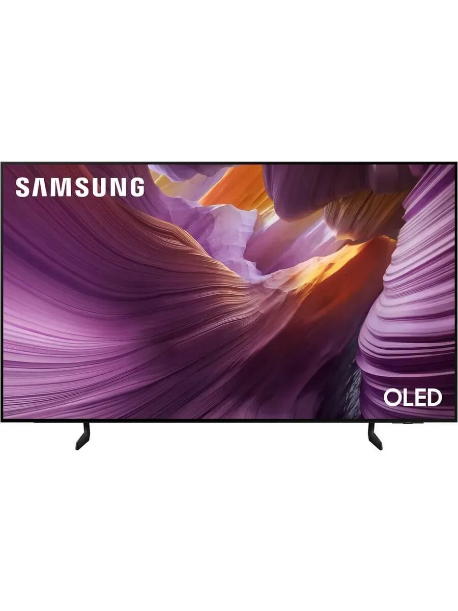 Телевизор Samsung QE77S85FAEXRU, 4K, OLED, диагональ 77", черный