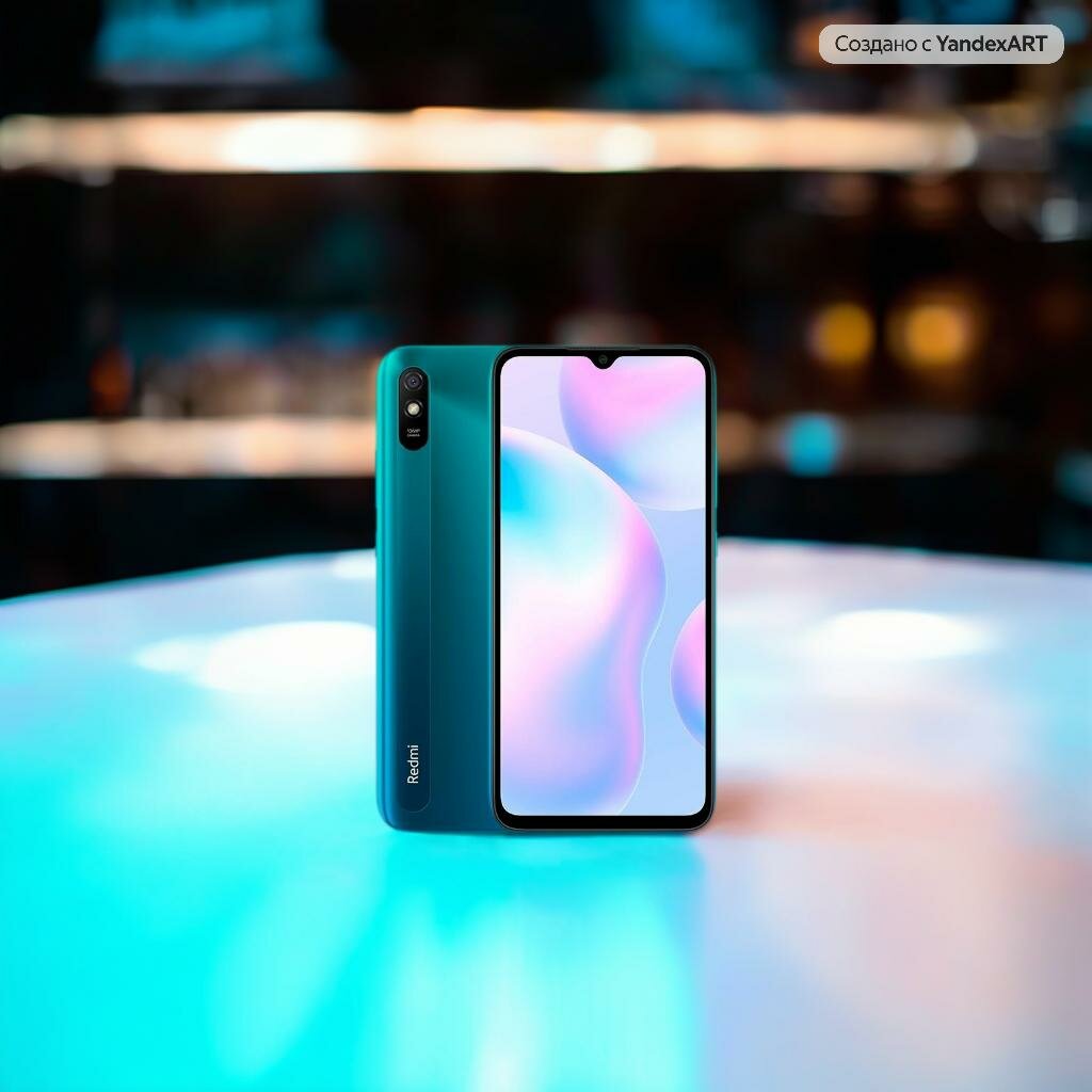 Смартфон Xiaomi Redmi 9A 2/32 ГБ RU, Dual nano SIM, зеленая аврора