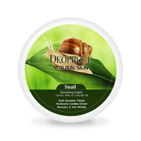 Deoproce Natural Skin Snail Nourishing крем для лица и тела с улиточным экстрактом (100мл.)