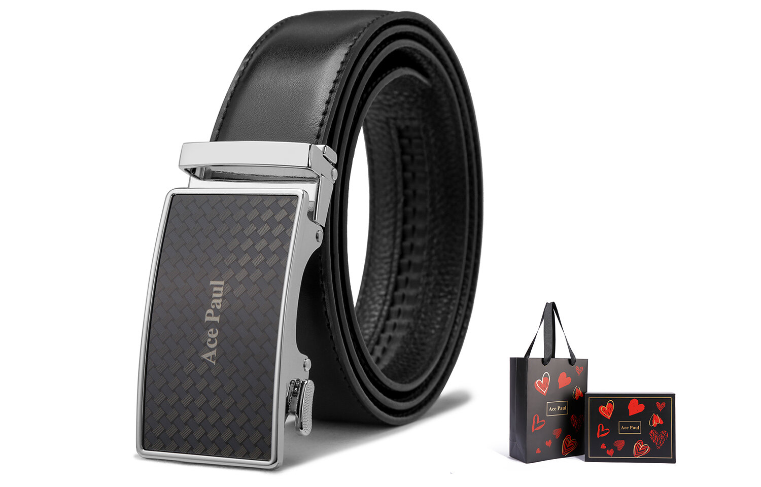 Ace Paul Leather Belts Men's 125cm