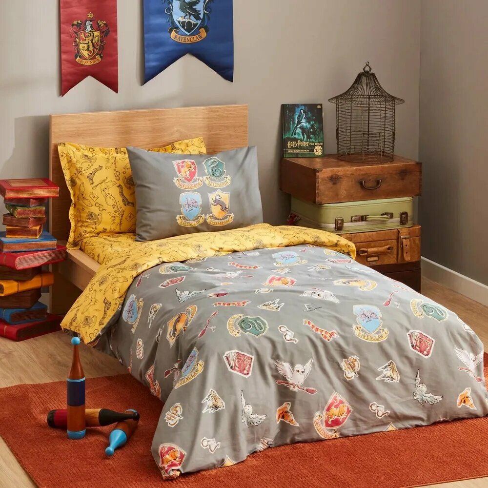 Karaca Home Комплект постельного белья, Хлопок, Двуспальный, наволочки 50x70