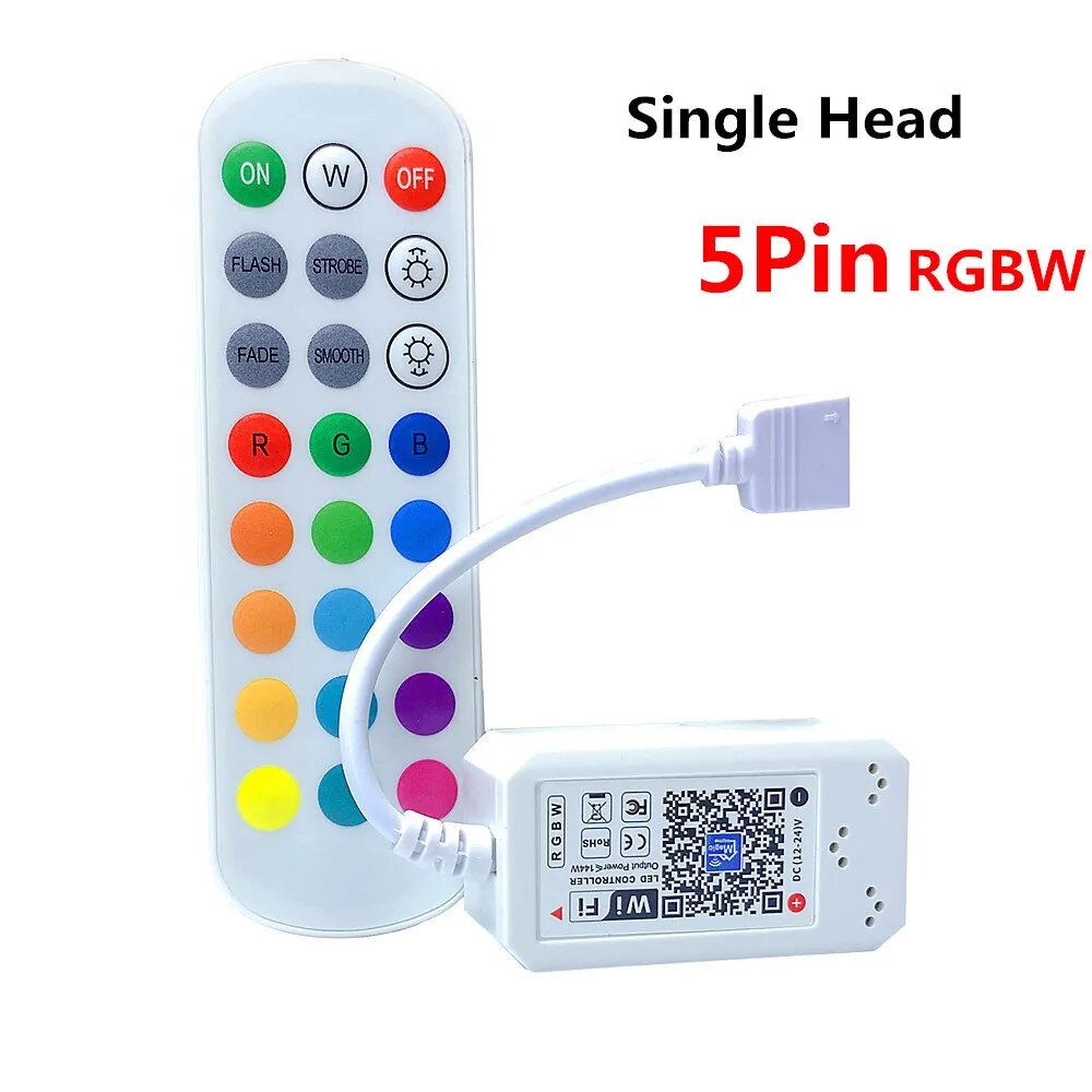 Magic Home Wi-Fi RGB контроллер для светодиодной ленты 5Pin RGBW Single