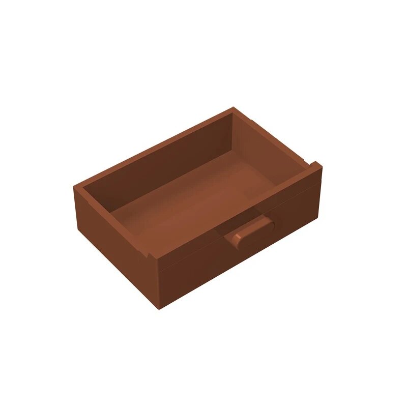 Контейнер коричневый Gobricks GDS-1301 для Lego, 083