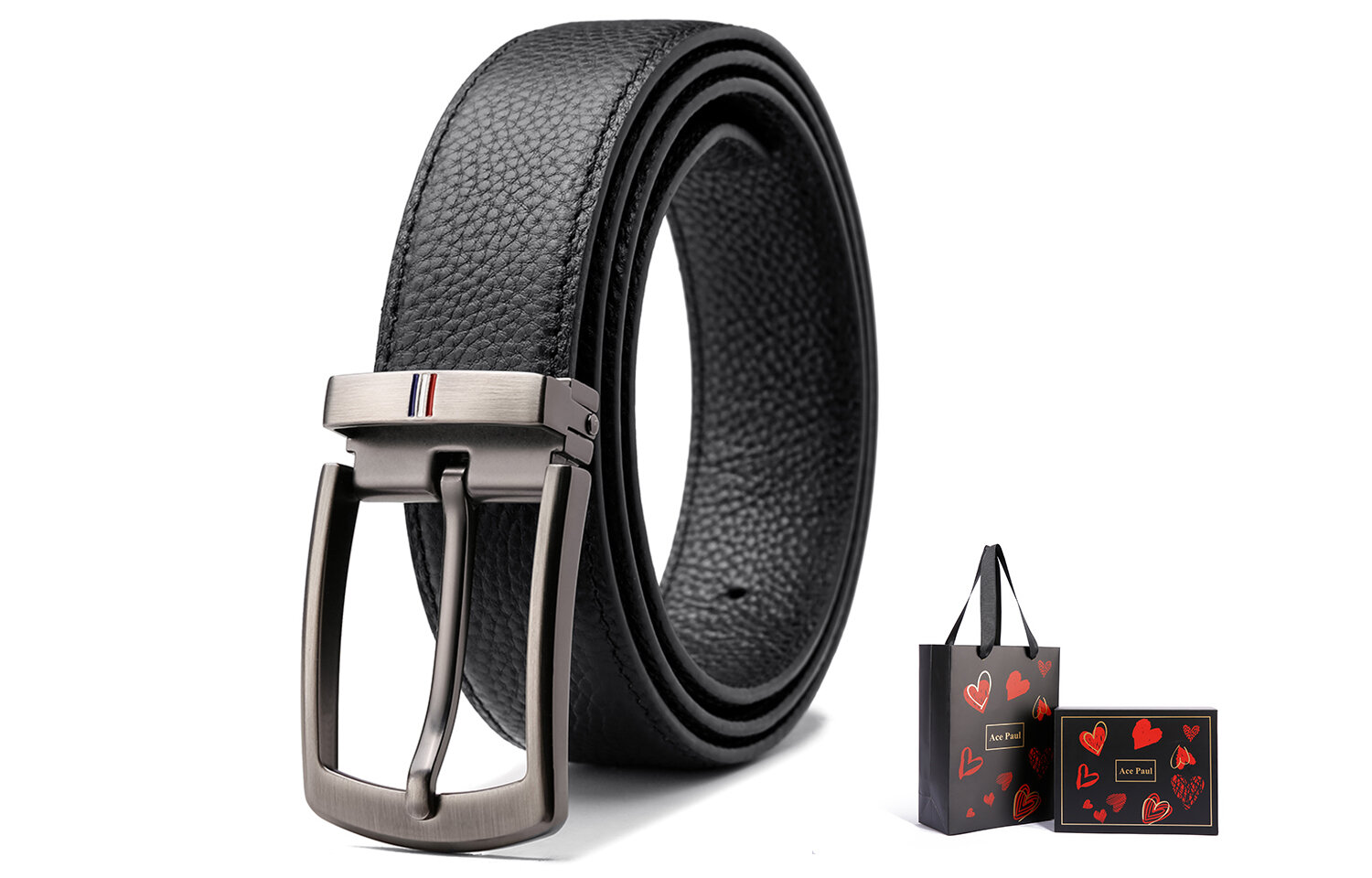 Ace Paul Leather Belts Men's 125cm