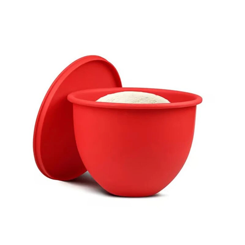 Силиконовые чаши для теста, Красный, 5 Qt, Color: A