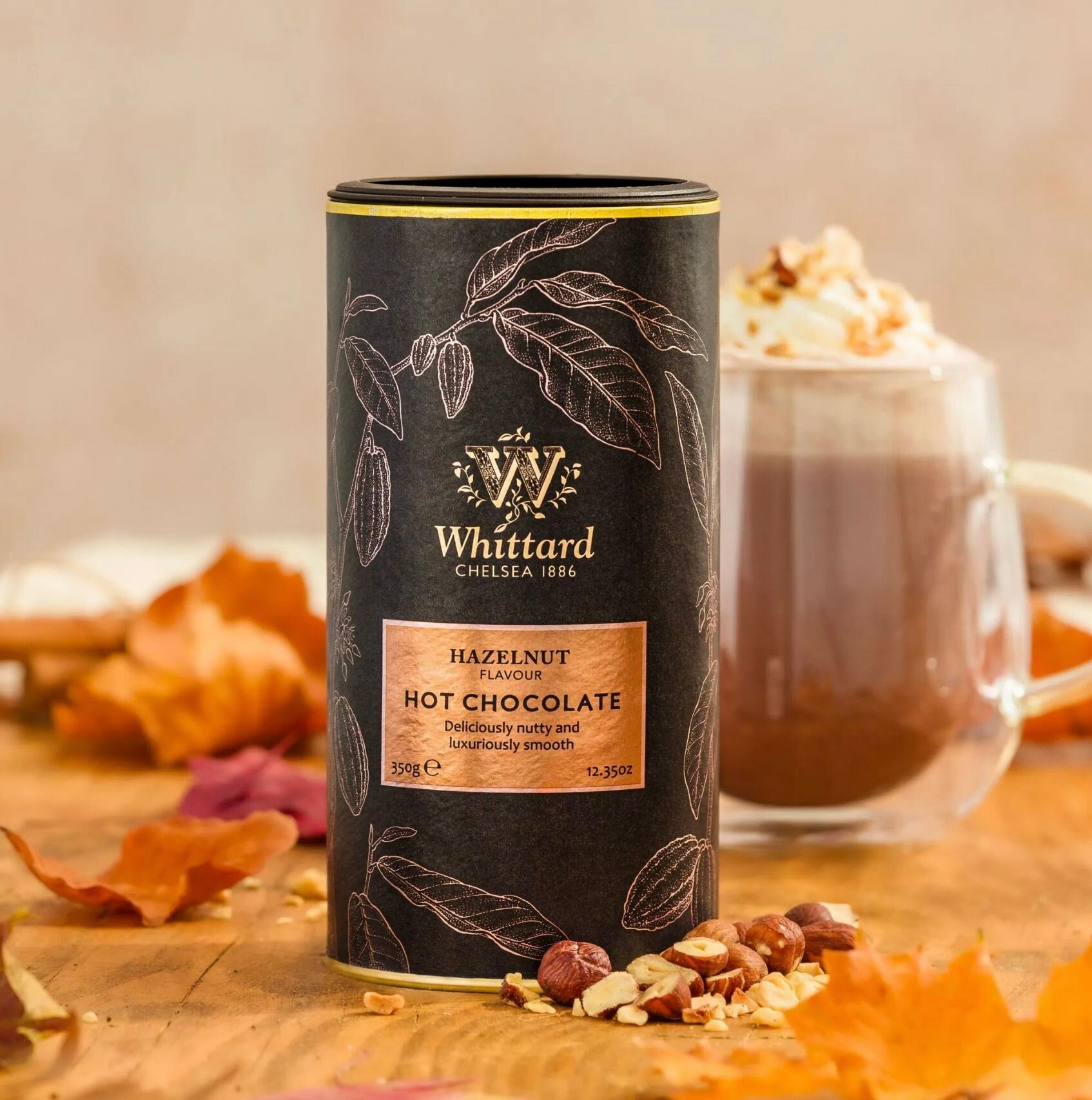 Whittard of Chelsea Горячий шоколад со вкусом фундука 350г