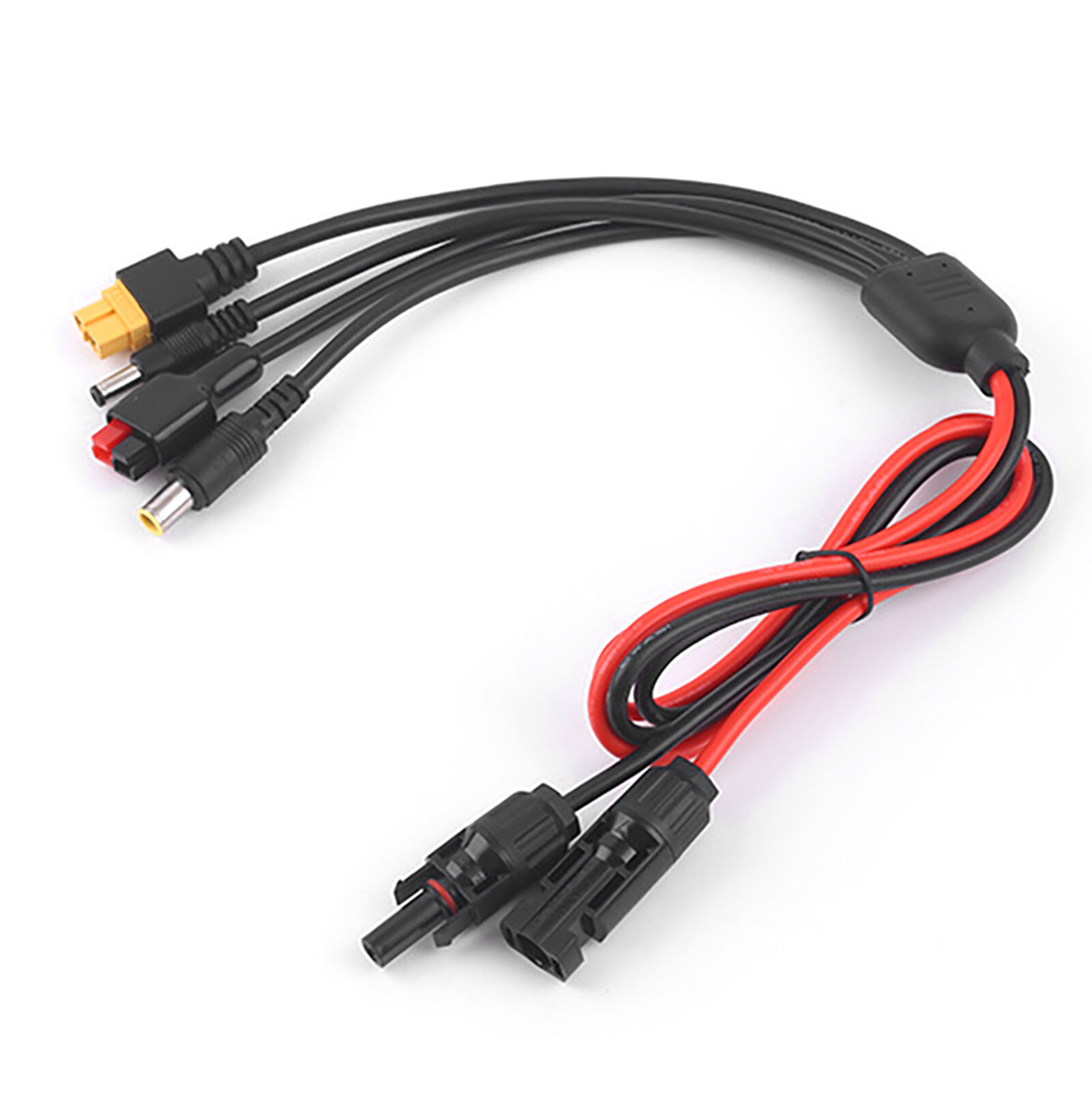 Удлинительный кабель для солнечной панели 4 в 1 DC5521 7909 XT60, гнездовой разъем, фотоэлектрический шнур, провод 30 А для электропитания