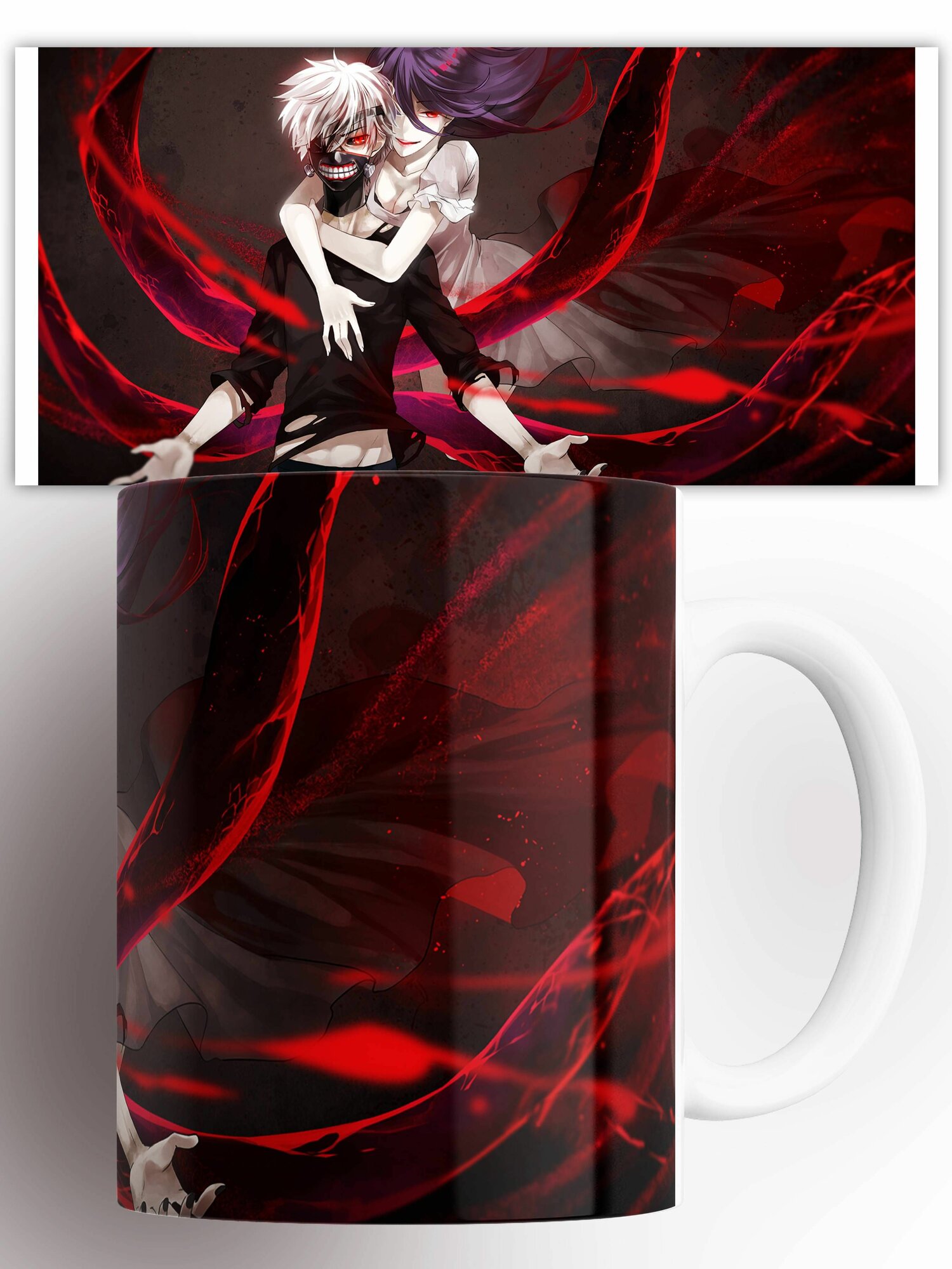 Кружка аниме Токийский Гуль 330 мл