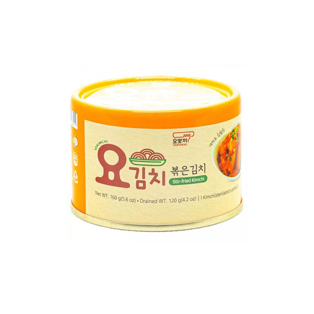 Капуста Кимчи Yokimchi приправленная острым перцем обжаренная 160 г, Южная Корея