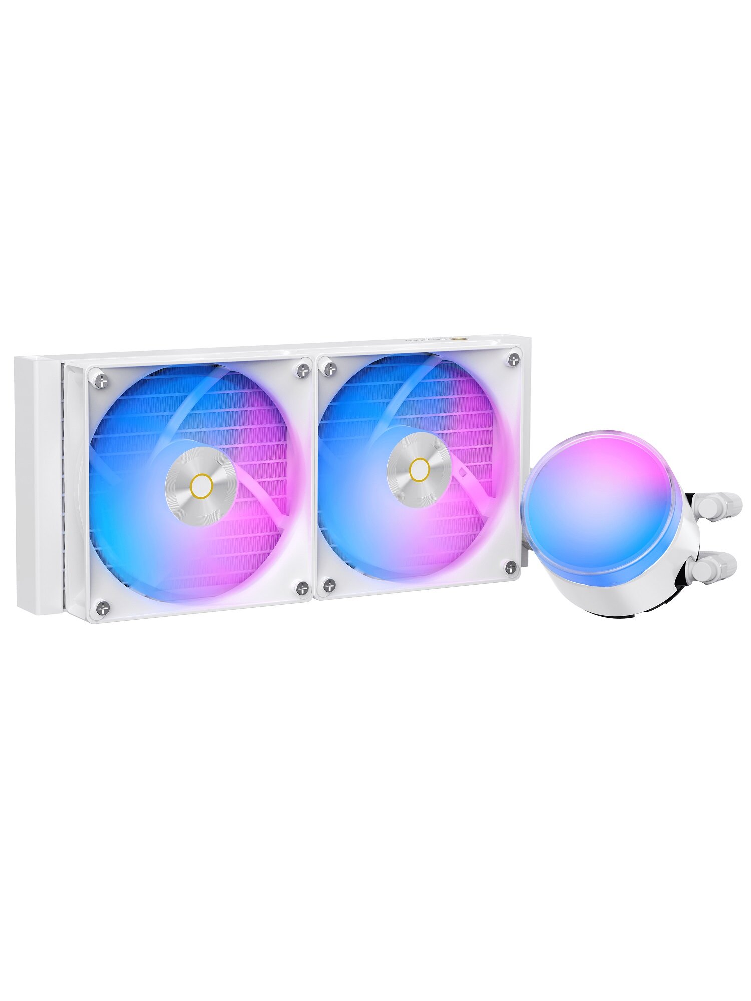 Кулер для процессора (СЖО) Ocypus Delta L24 WH ARGB V2 (All sockets, TDP 280W, PWM)