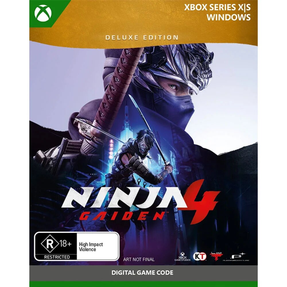NINJA GAIDEN 4 DELUXE EDITION (Цифровой ключ по электронной почте) Xbox Series S / Series X +PC