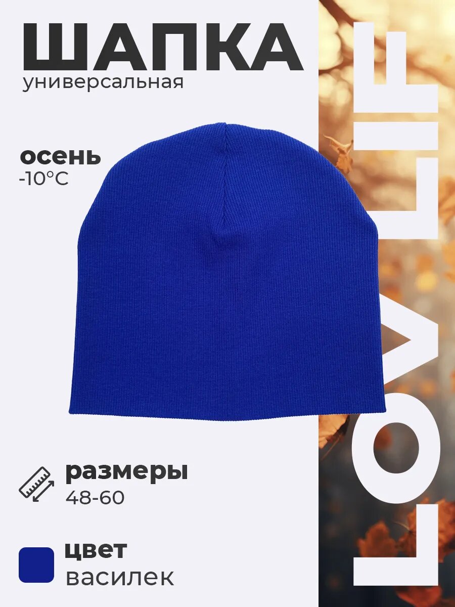 Шапка-бини Осень-Зима 2025 для взрослых и детей