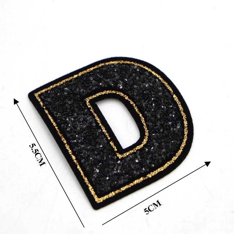 Новинка! 26 дюймов, искусственный Алфавит со стразами, аппликация с буквами, наклейка для одежды, джинсов, брюк, обуви
