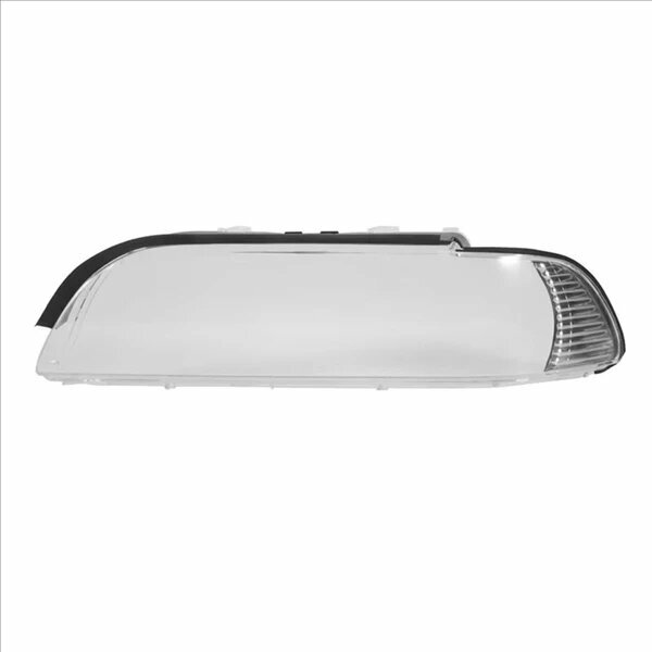 Крышка автомобильной фары для BMW 5 SERIES E39 2000-2004, линза фары, корпус фары, стекло правой фары Transparent Left