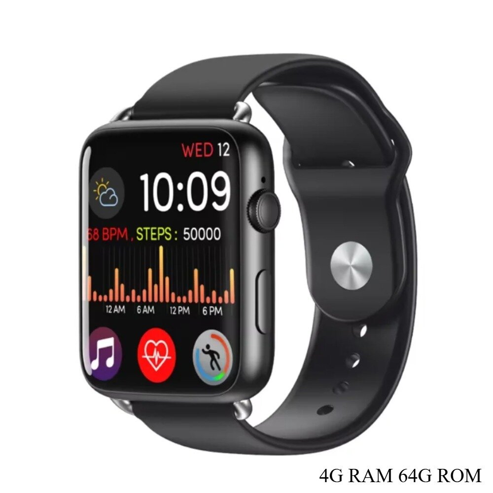 DM20 Smart Watch 4G LTE Поддержка 4G SIM-карты 4GB RAM 64GB ROM 1.88 Inch IPS Экран GPS Wifi 780mah MT6739 Smartwatch
