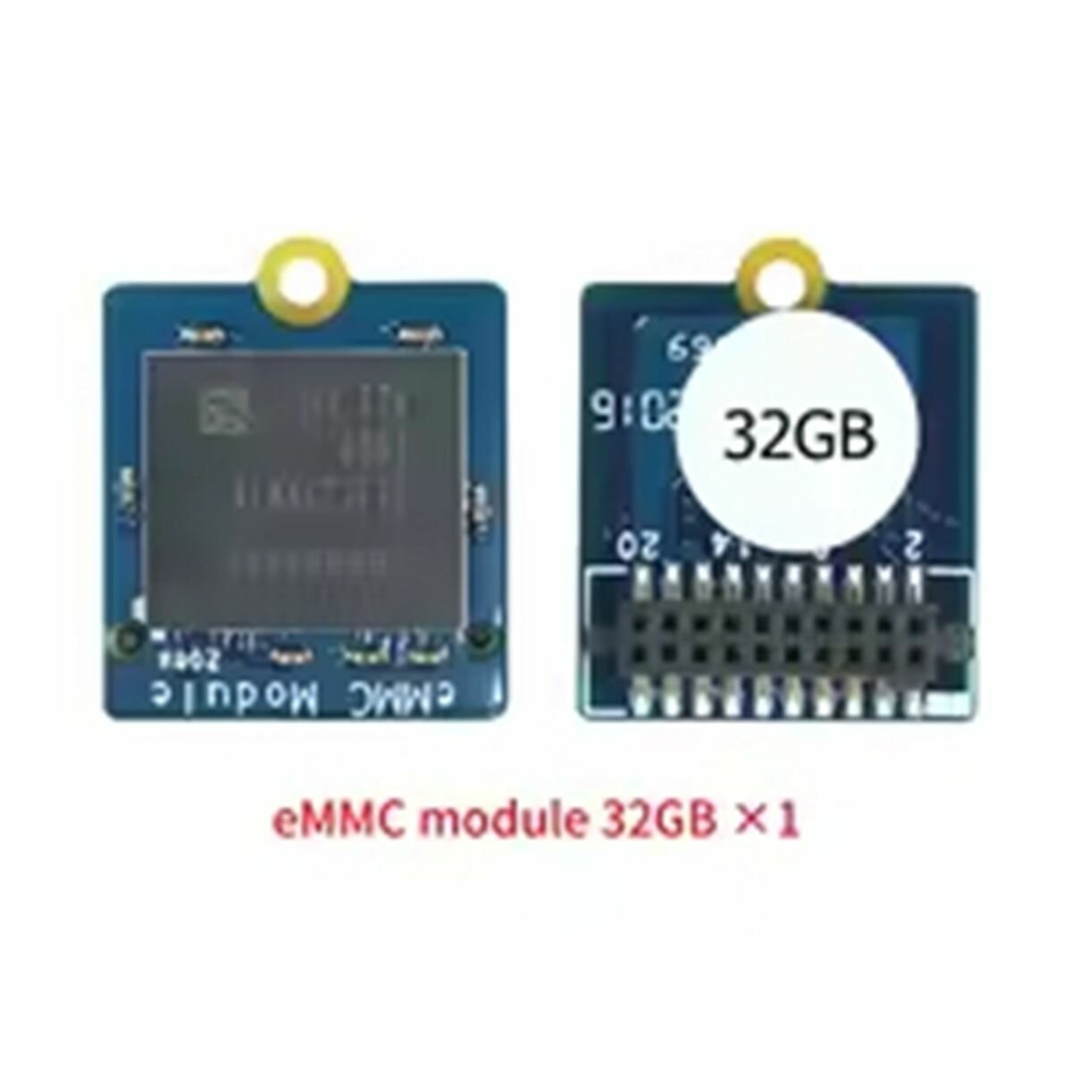 Модуль EMMC 32 ГБ с Совместимым с Micro-SD Адаптером Turn EMMC T2