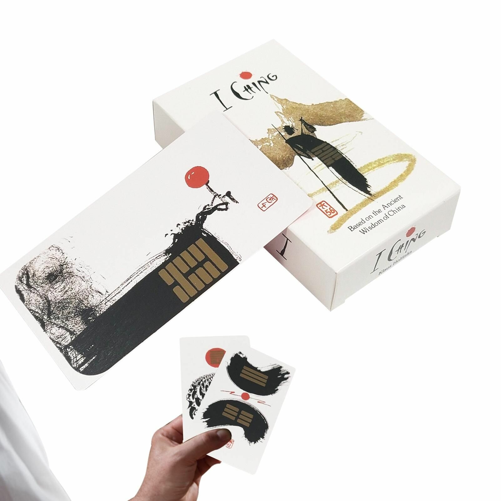 И Цзин Холицкая Колода Карт Таро-Оракула с Инструкциями Колода Таро, 12Х7см Игра для друзей На английском языке
