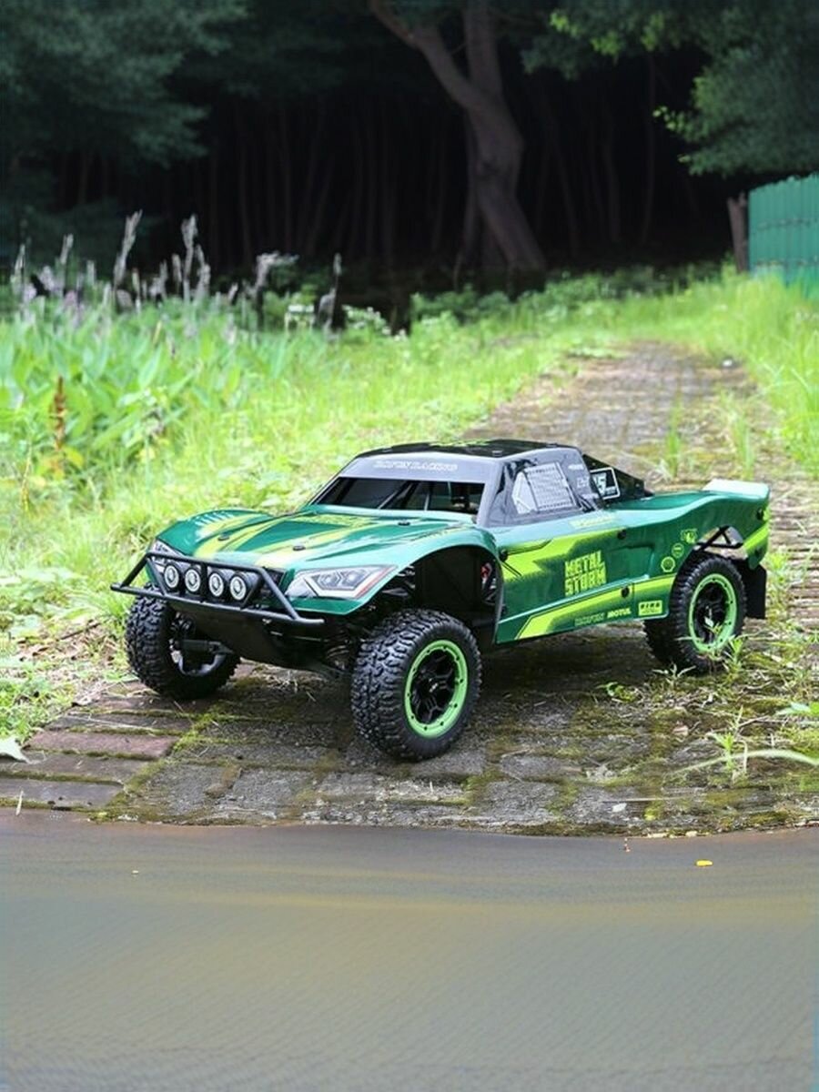 Радиоуправляемая машина ROFUN LT PRO 320 GREEN 4WD (ДВС 32сс, бензин)