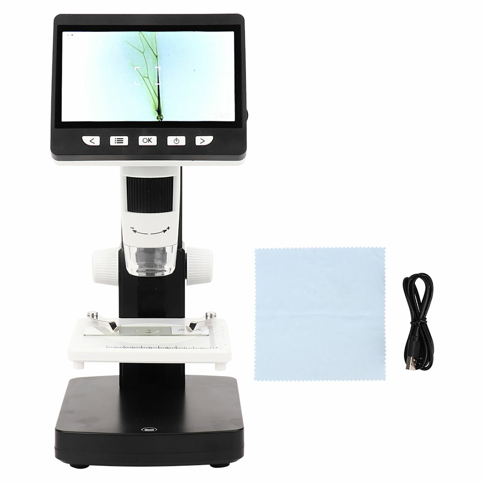 Портативный микроскоп 1000X HD 1080P с нескользящим основанием экрана для WindowsXP / Vista / OS X
