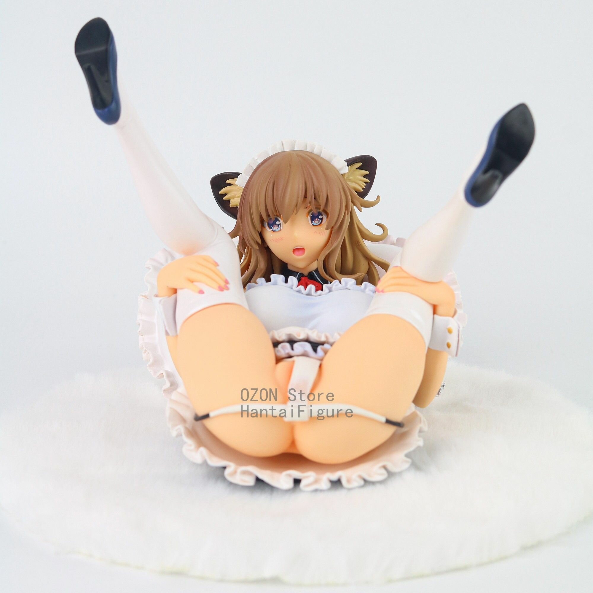 Хентай Фигурка Аниме фигурка кошко-девочка, 18+, для взрослых коллекционная модель, без коробки