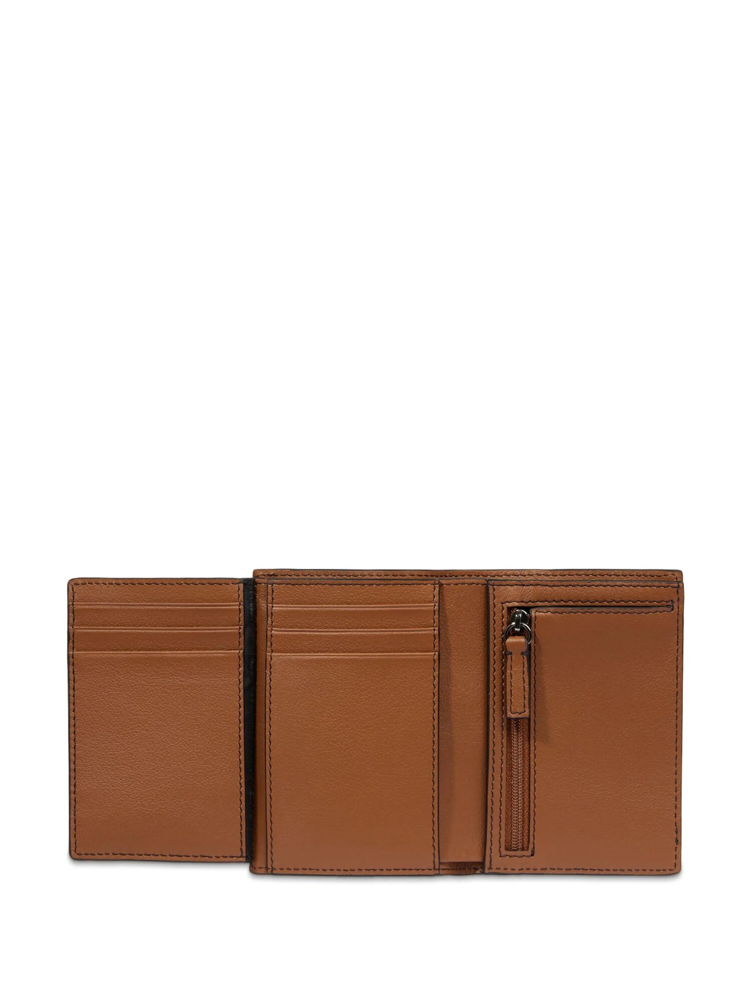 Кошелек Lancel, фактура гладкая, коричневый — фото 1