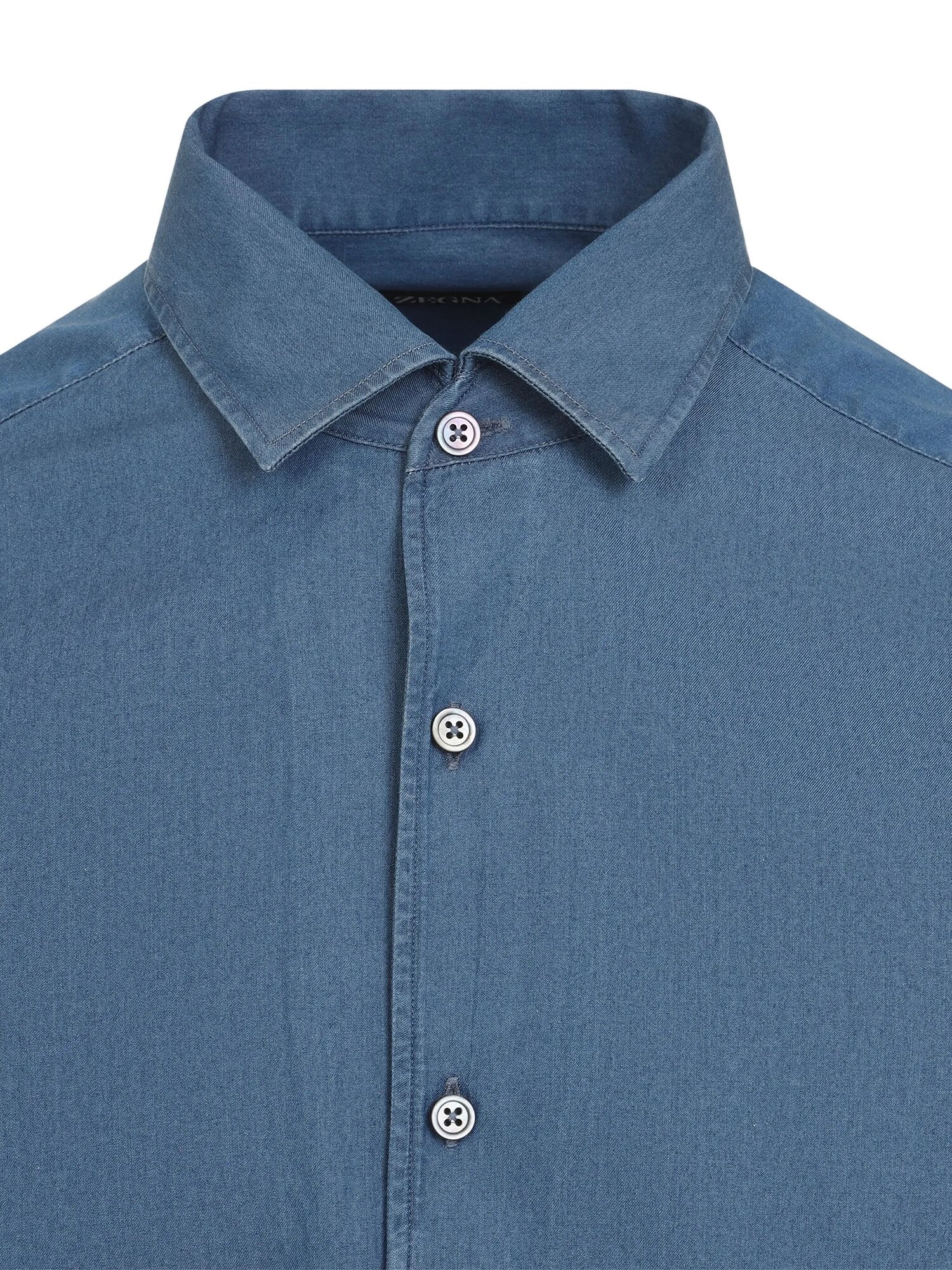 Рубашка Ermenegildo Zegna, размер 56, blue — фото 1