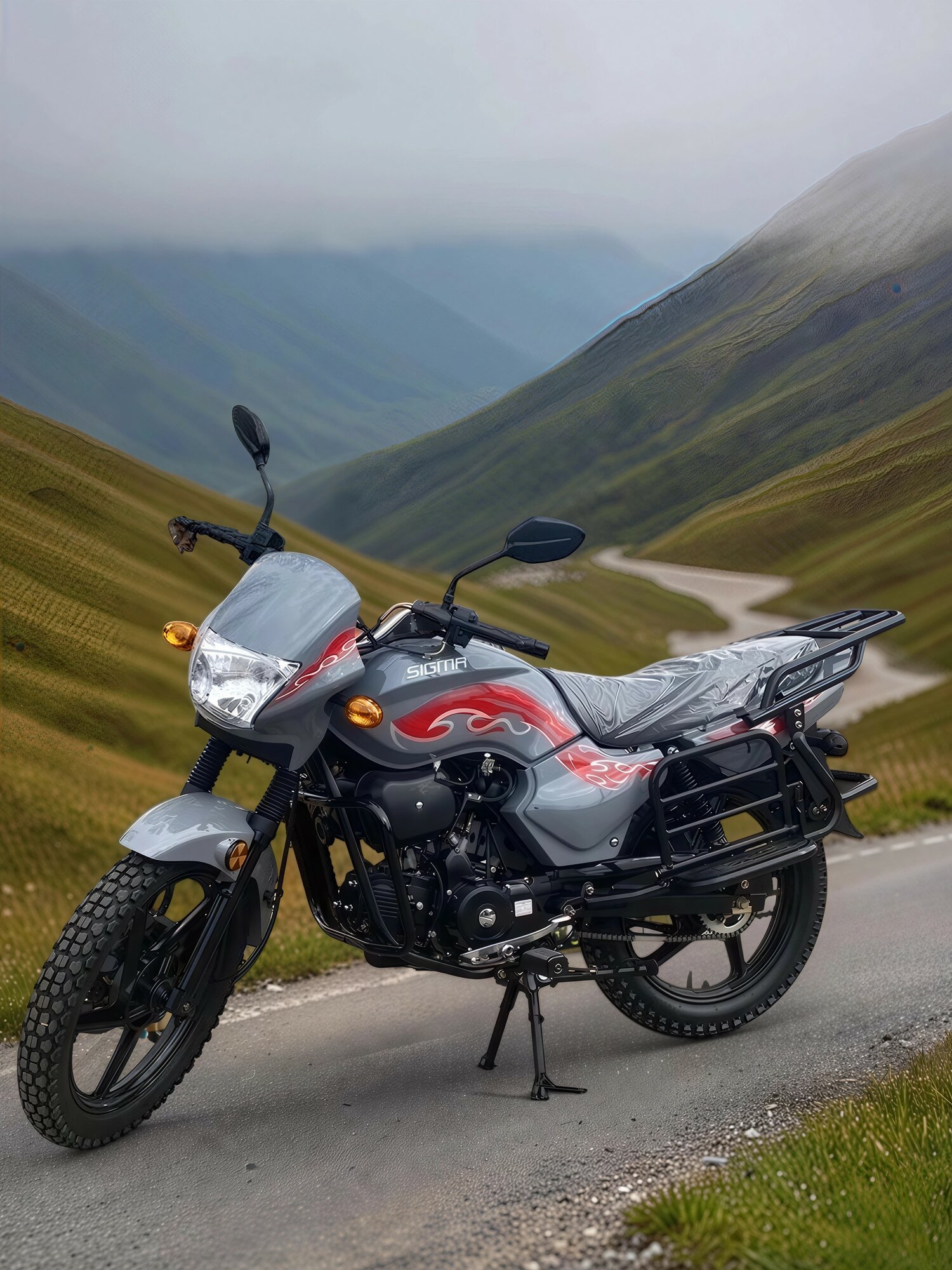 Мопед SIGMA SPORT GREY 125 см3 (49,9)