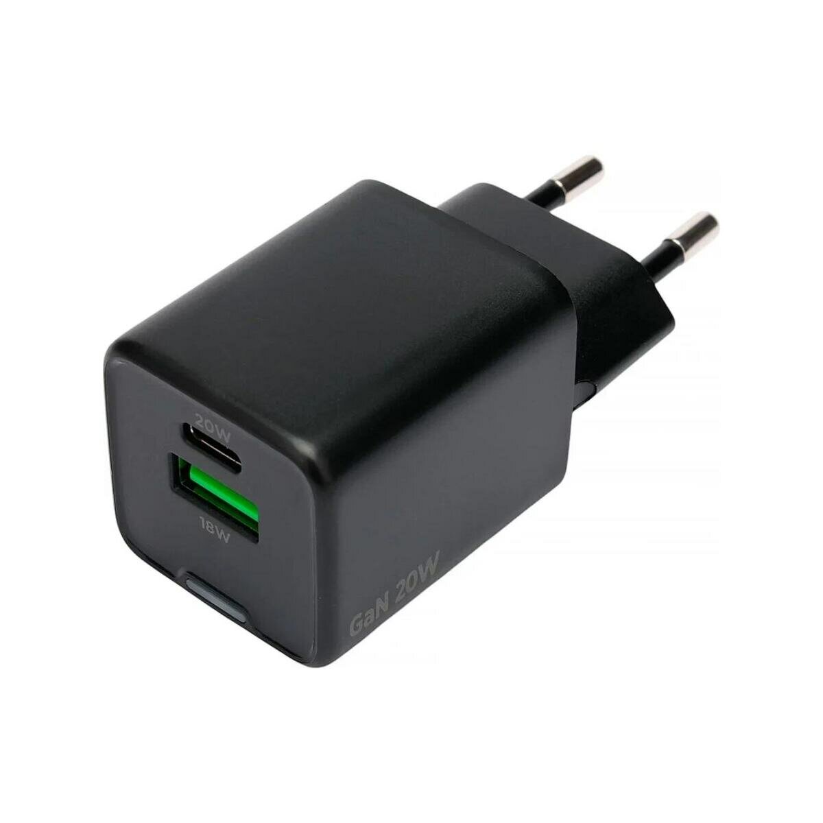 Cablexpert Зарядное устройство USB (Вых. DC5/9/12V, 20W, USB, USB-C)