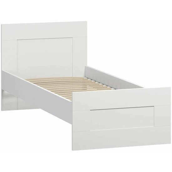 Кровать Гуд Лакк 2.02.04.570.1 сириус одинарная 80х200 белая RU