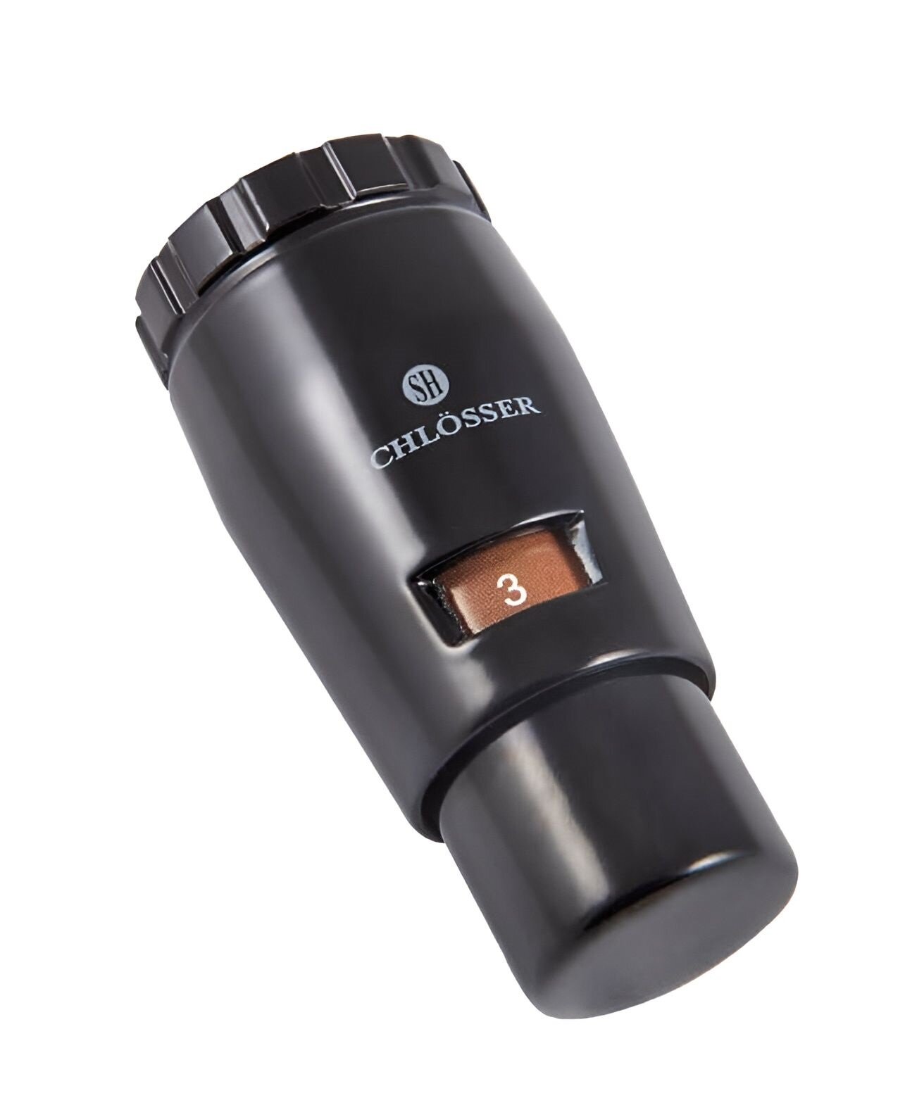 Головка термостатическая Mini Brilliant SH, Резьбовое соединение М30х1/5, цвет Ral 9005, арт. 601100039