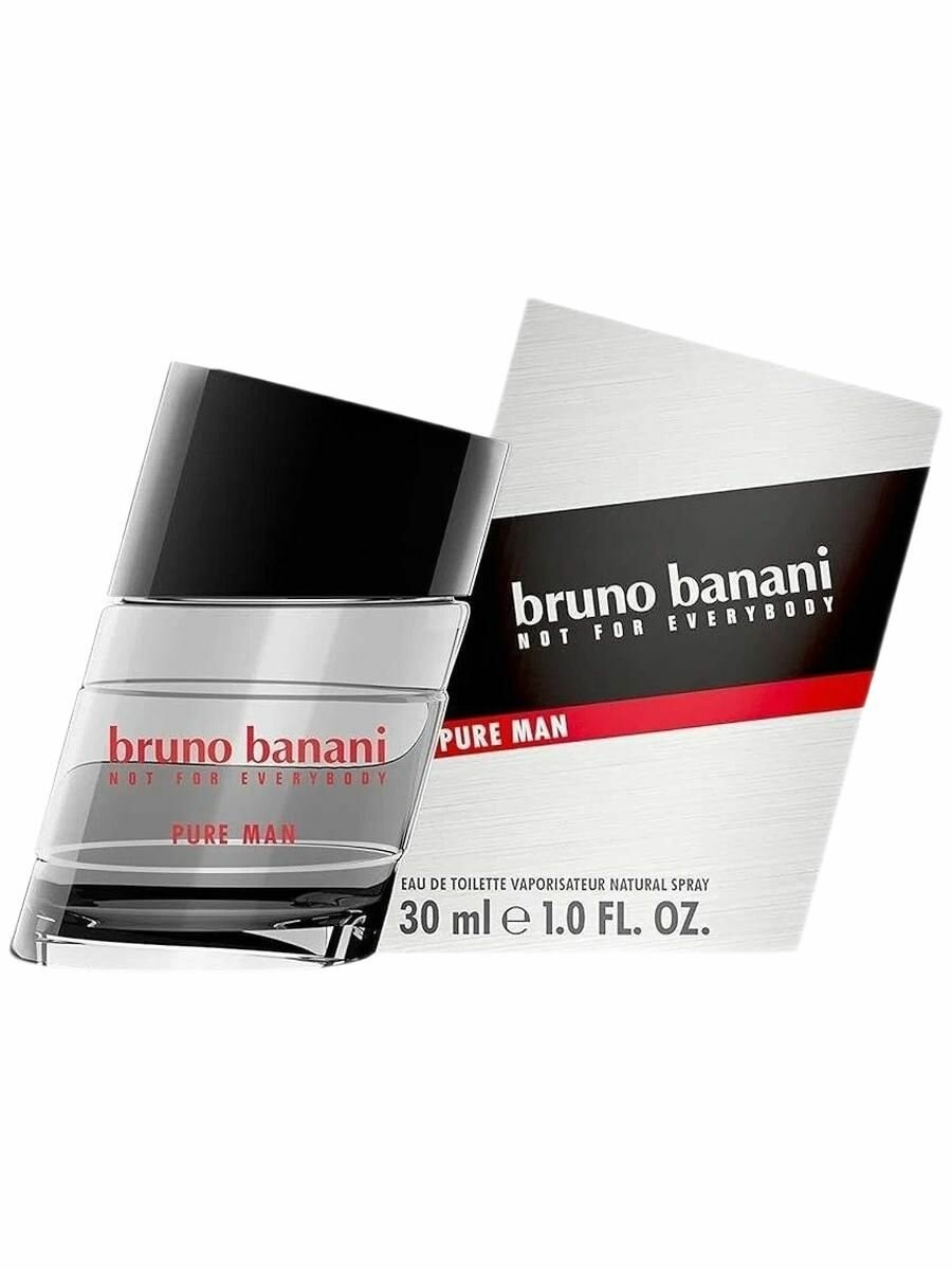 Туалетная вода Bruno Banani "Pure Man", 50мл, мужская, древесный, цветочный аромат