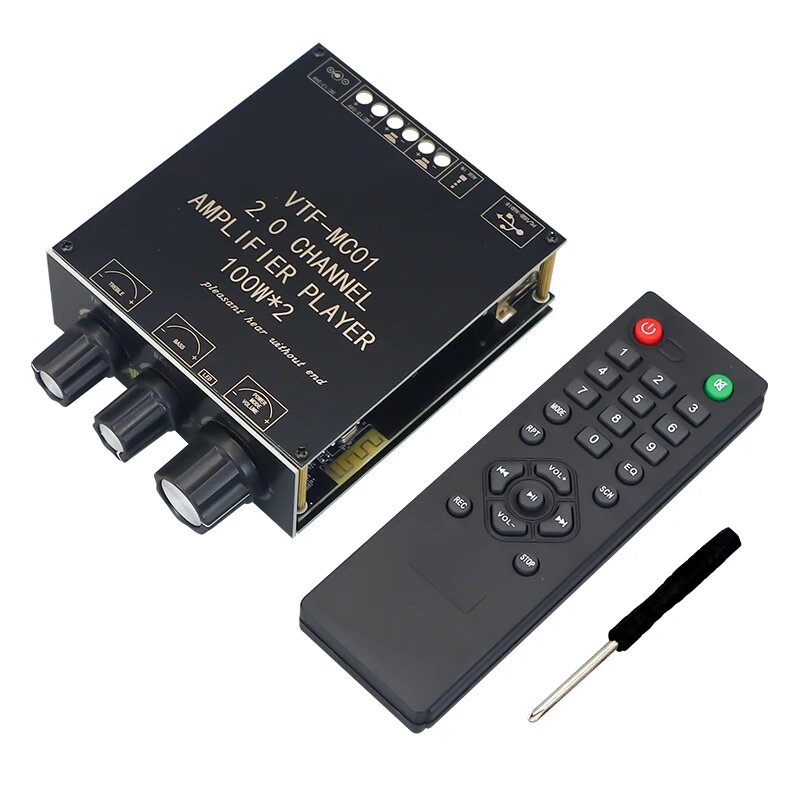 Bluetooth 5.3 TPA3116 Усилитель мощности 2*100 Вт