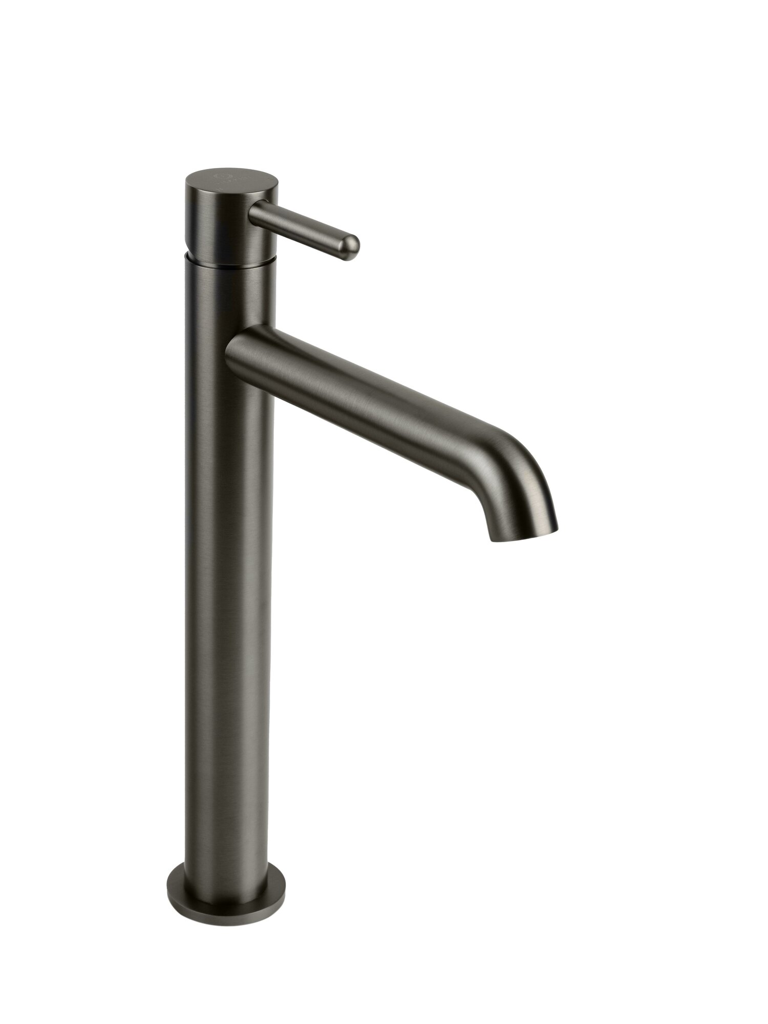 Смеситель для раковины FILARETE Roun FL6020BG графит, рычажное управление, латунь