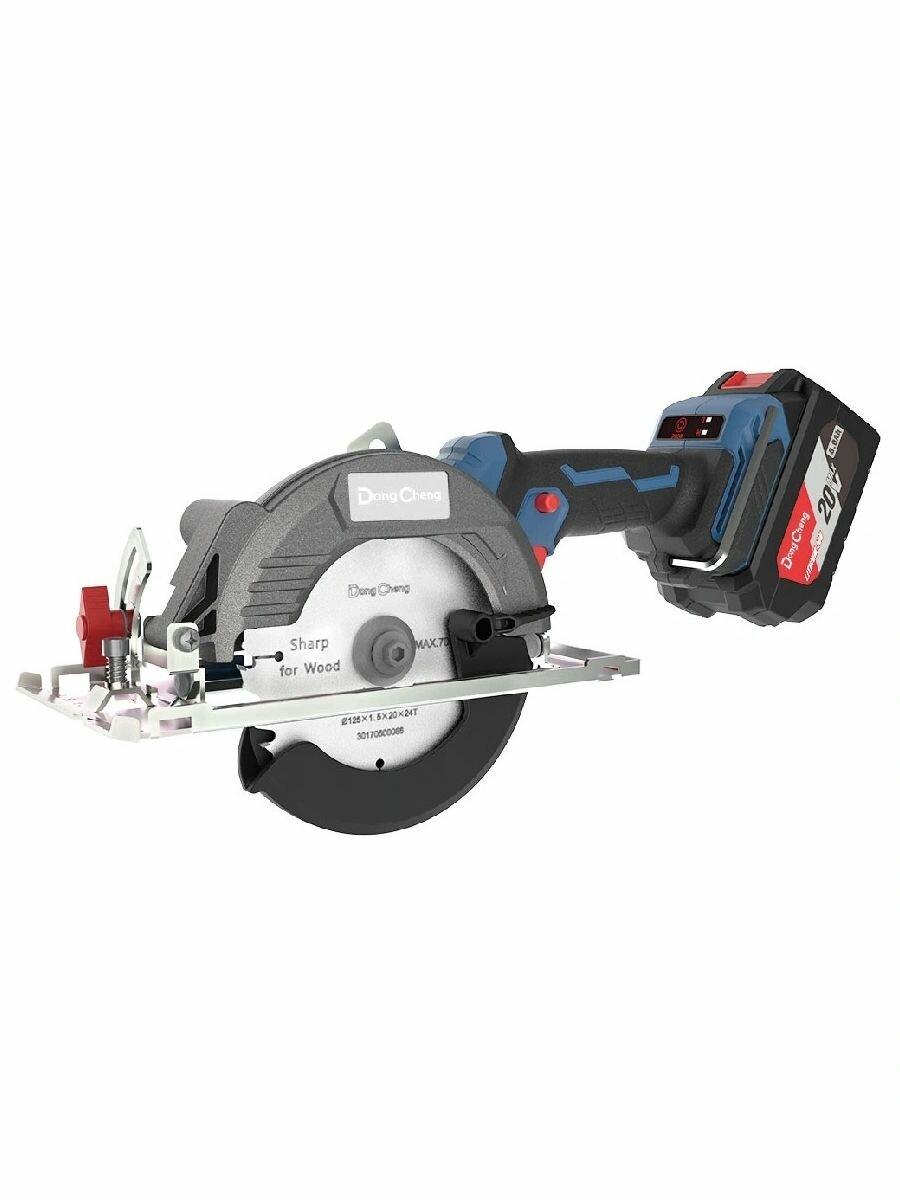 Циркулярная пила (дисковая) DongCheng DCMY140S (ручная) диам. диска:140мм