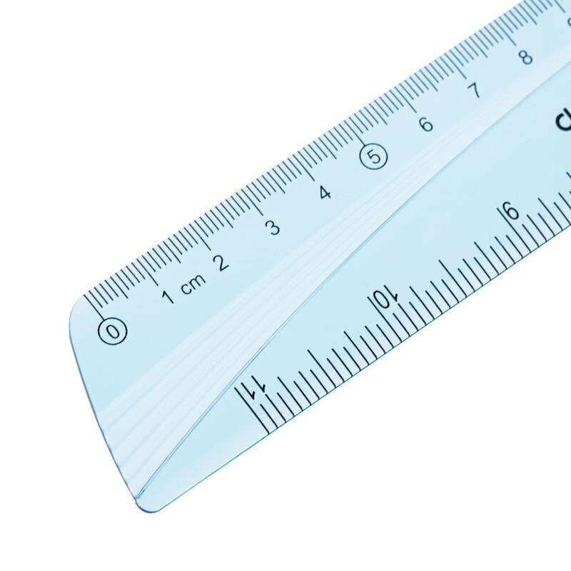 Набор чертежный Deli EH13 пластиковый голубой линейка 30 см угольники 19 и 13 см транспортир 12 см, 1700061