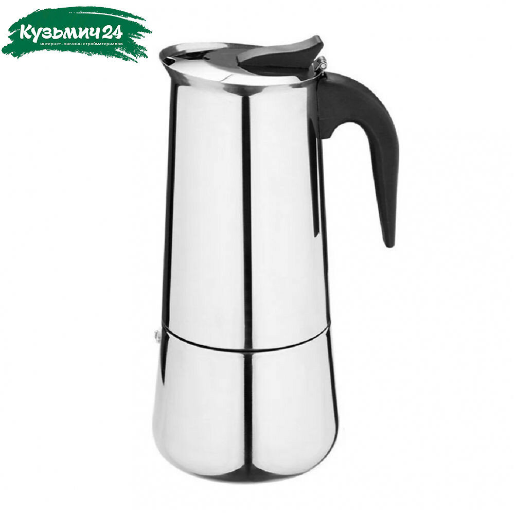 Кофеварка гейзерная Mallony Italia 104760, 12 порций, для приготовления кофе, 0.6 л