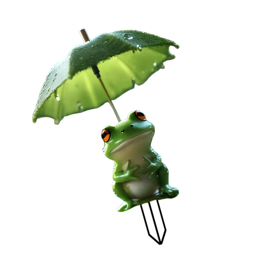 Лягушка с зонтиком-SCD489