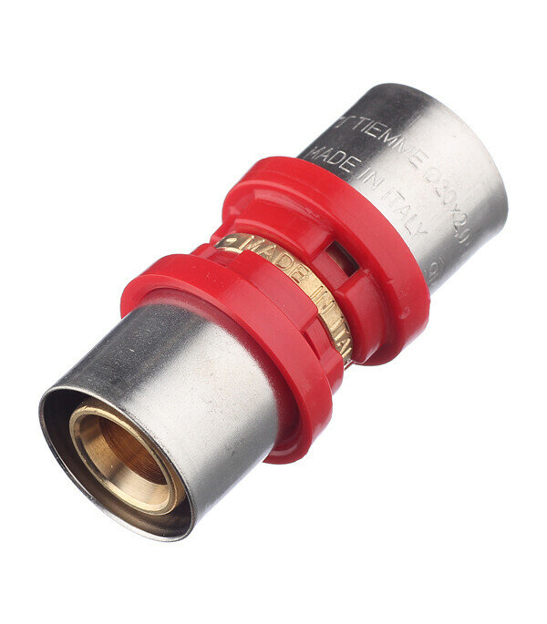 Соединитель прямой Tiemme 20пресс х 20пресс