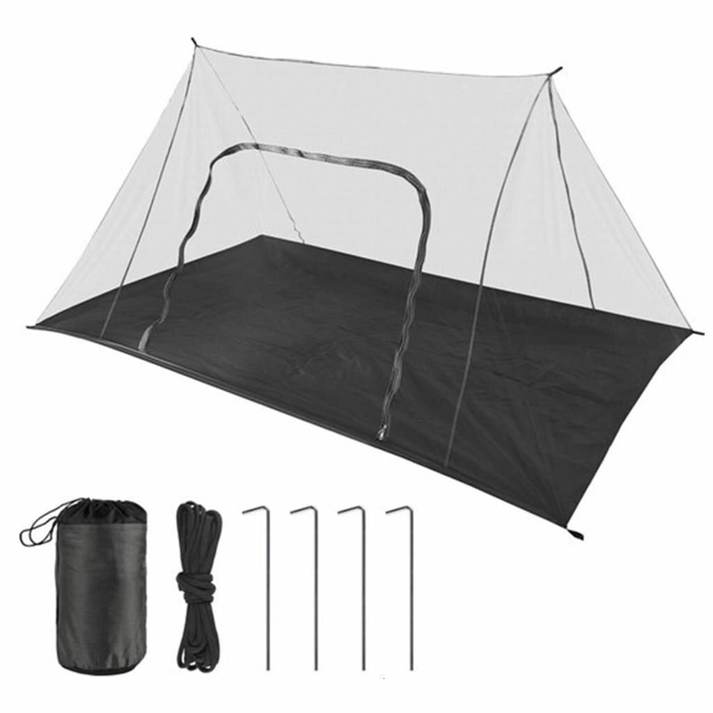 Компактный уличный москитный навес с двойными слоями для кемпинга
