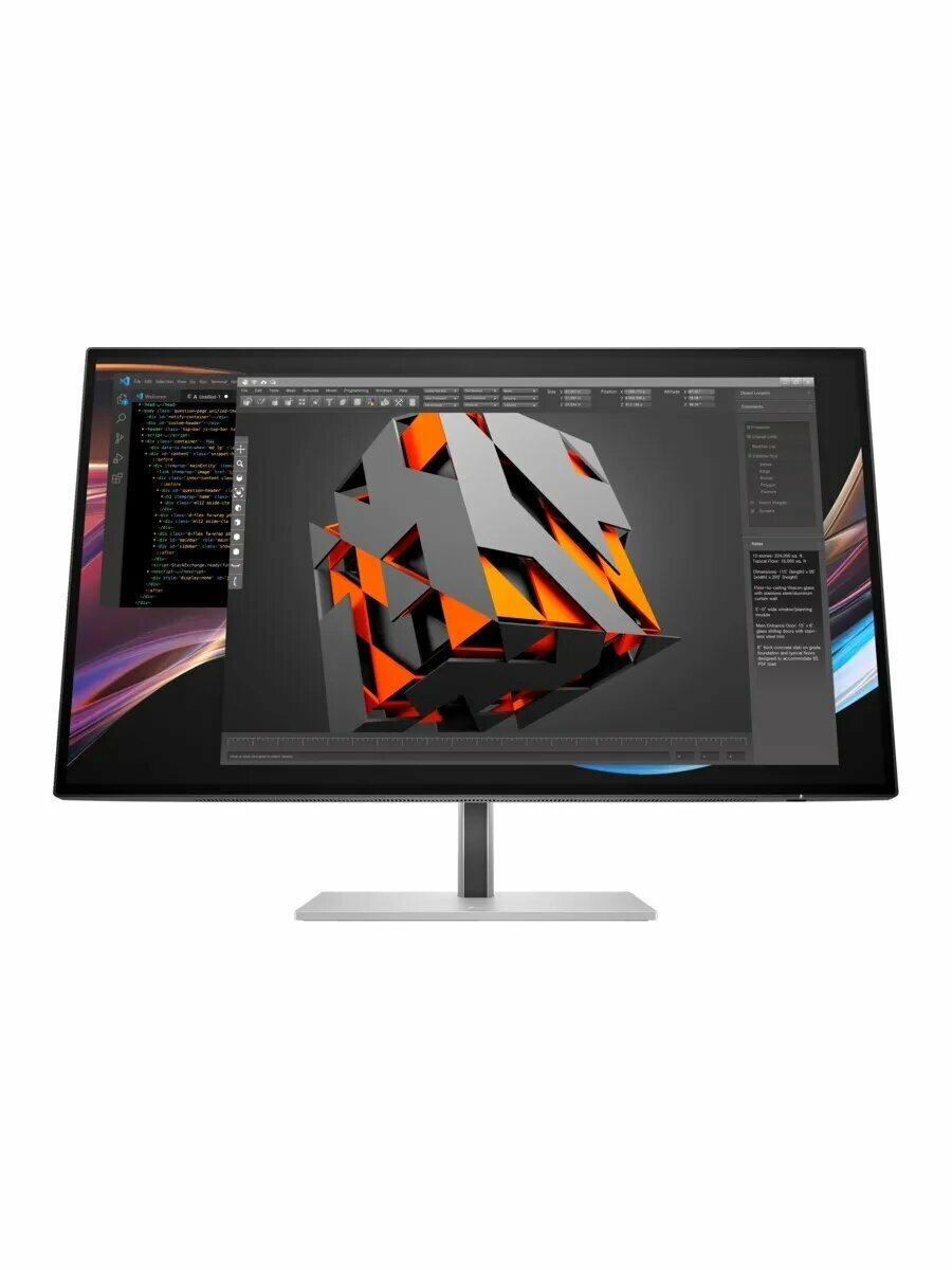 Монитор HP 27 Series 7 Pro 727pk черный IPS LED 16:9 HDMI матовая HAS Piv 400cd 178гр/178гр 3840x216
