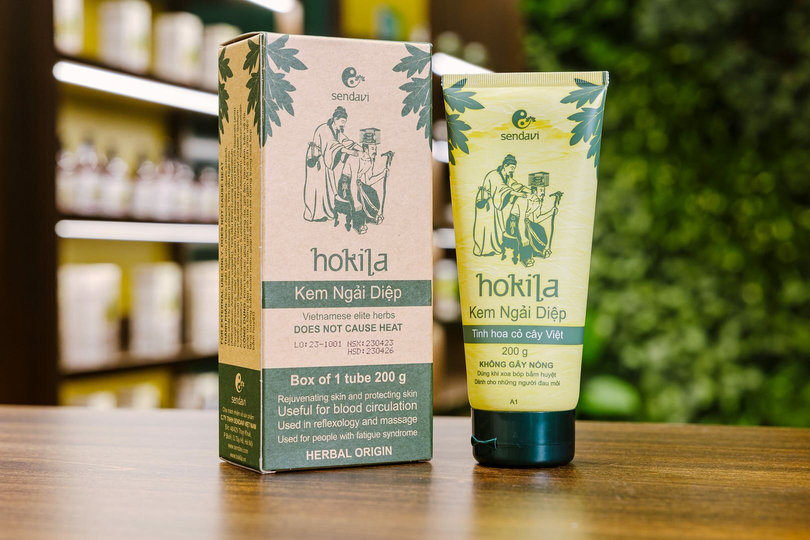 Крем для массажа Hokila, натуральный, противовоспалительный, для снятия боли, 100 г