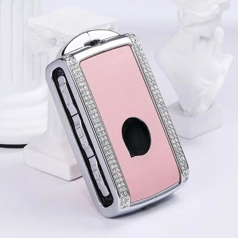 Роскошный автомобильный чехол для дистанционного ключа для Volvo XC60 XC40 XC90 S90 V60 VLV-yK-sy